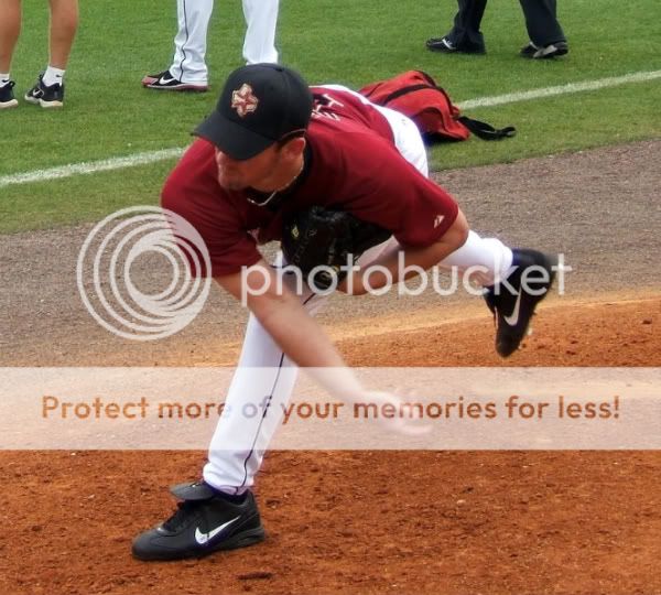 Falling off follow through - Baseball Fever