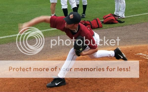 Falling off follow through - Baseball Fever